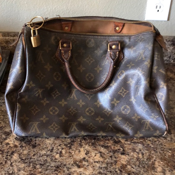 Louis Vuitton | Bags | Authentic Vintage Speedy Louis Vuitton | Poshmark